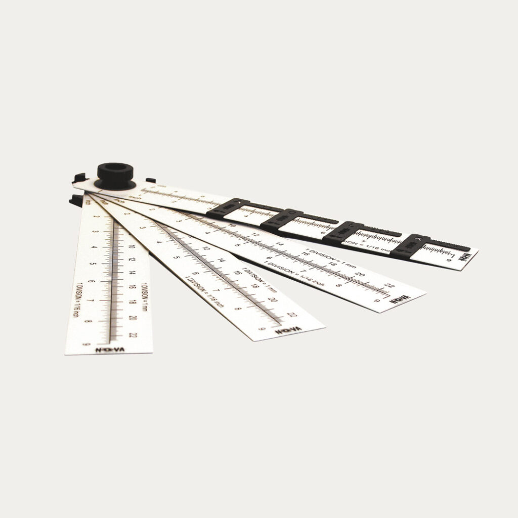 Ruler Set Nova Rad - RTI